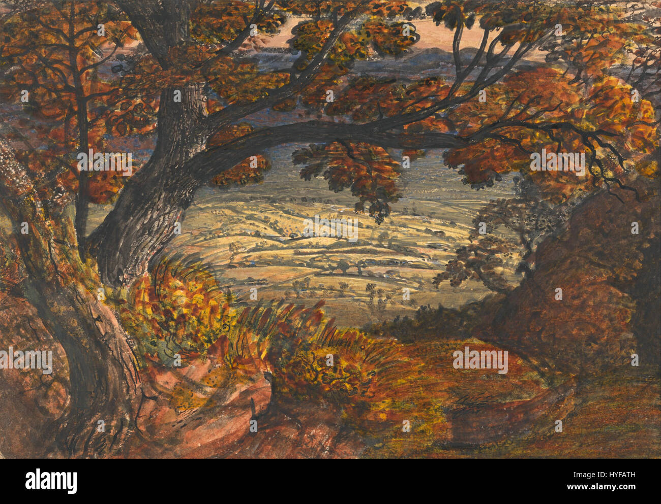 Weald of kent painting hi-res stock photography and images - Alamy