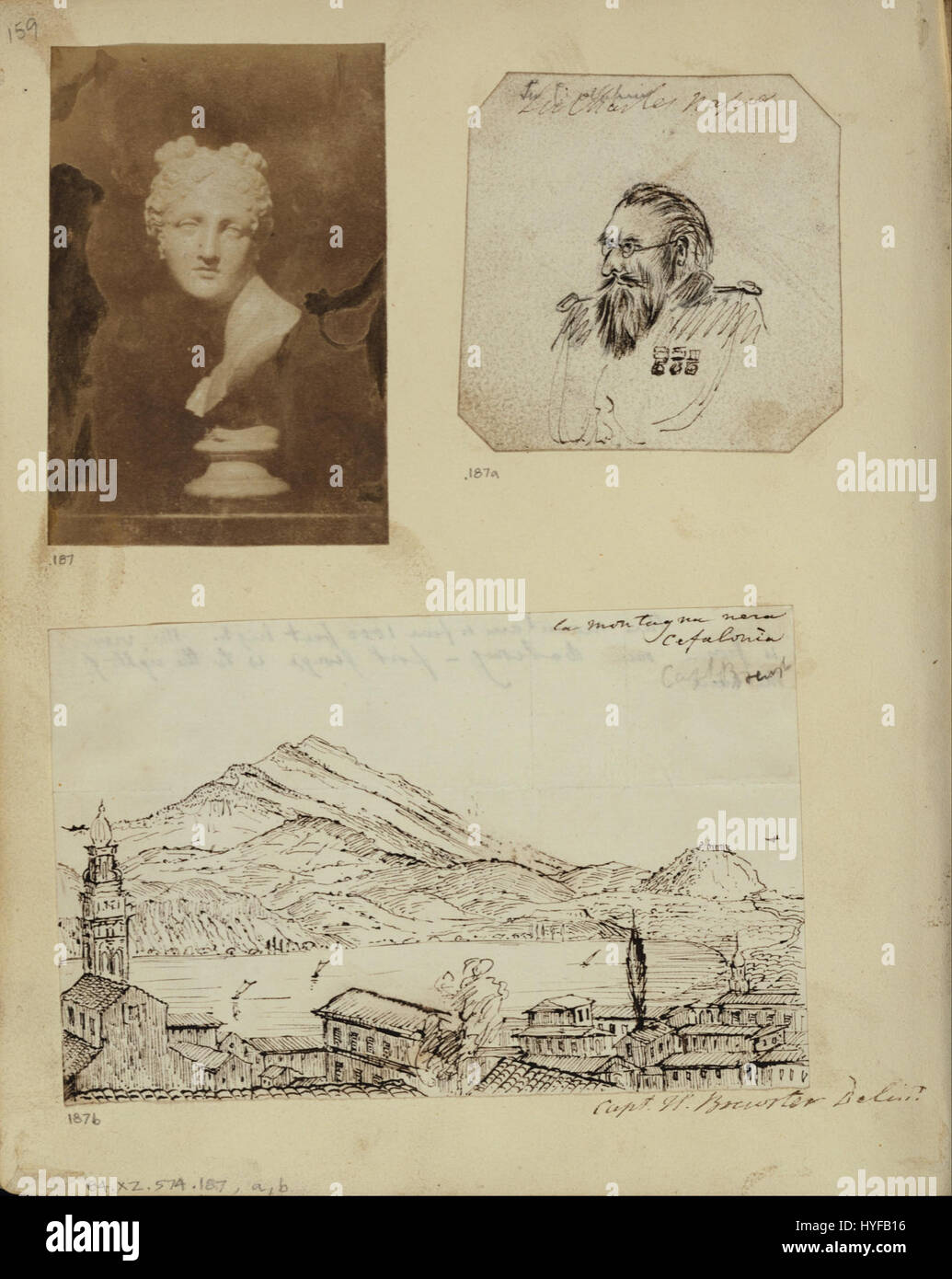 A bust of Venus, created by the Scottish scientist and inventor Sir ...