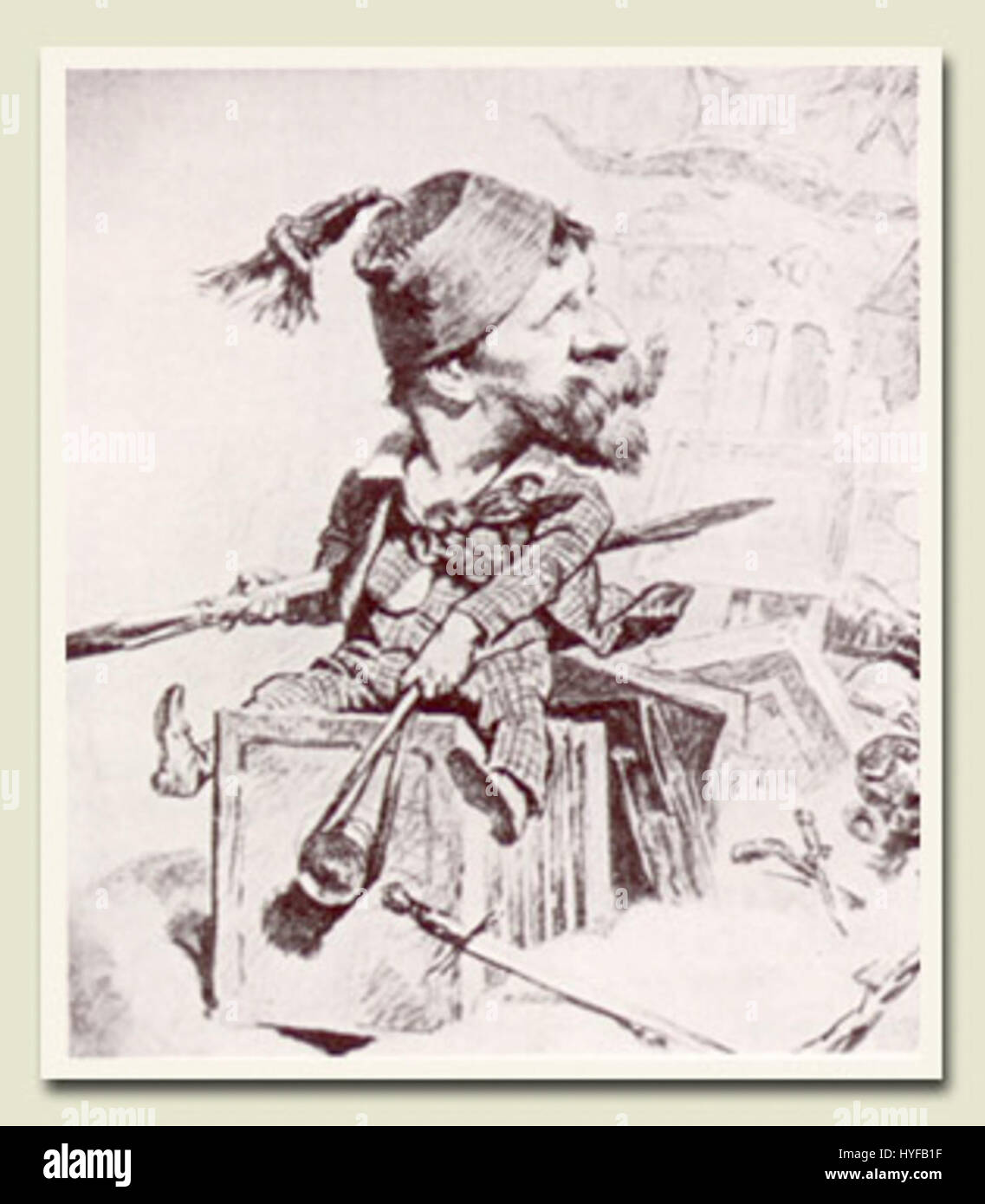 This self-portrait of Napoleon by Sarony captures the iconic French ...