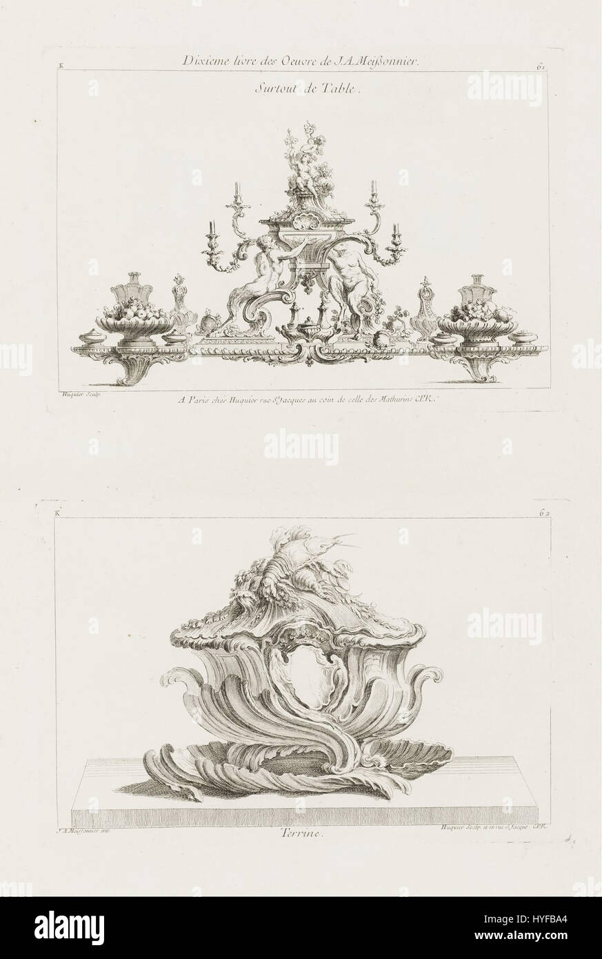 Surtout de table hi-res stock photography and images - Alamy