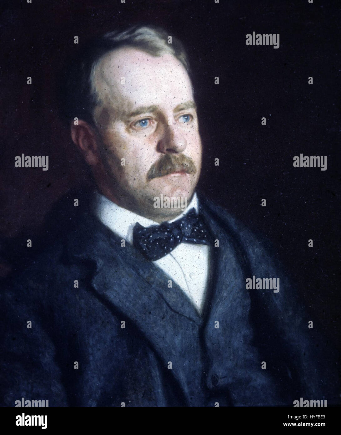 'Thomas B. Harned' is a portrait created by American artist Thomas ...