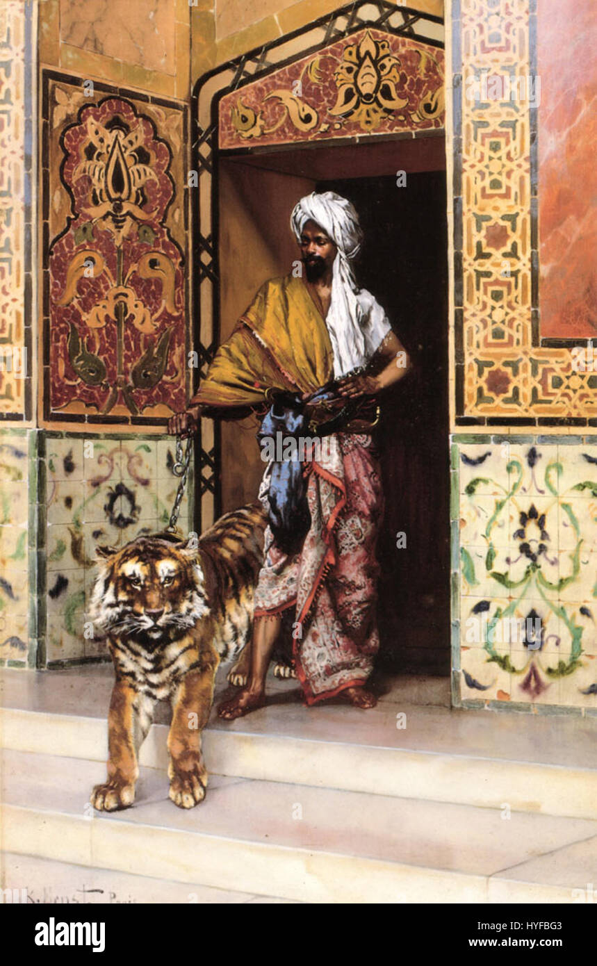 The Pashas Favourite Tiger Stock Photo - Alamy