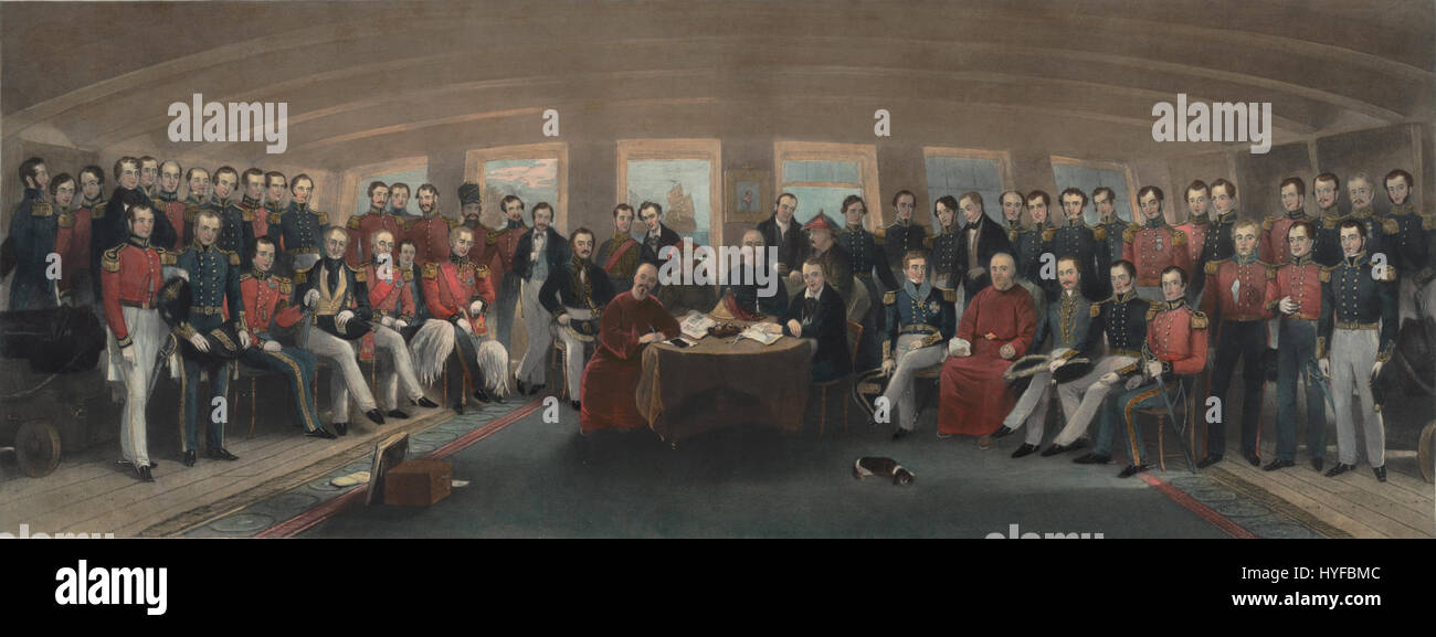 Treaty of nanking in 1842 hi-res stock photography and images - Alamy