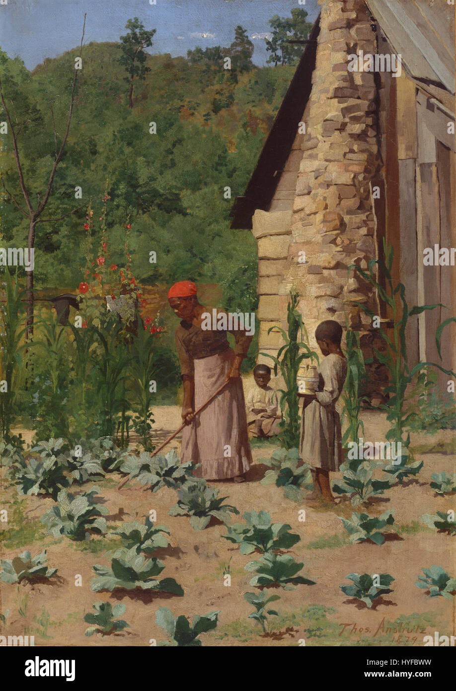 Thomas Pollock Anshutz The Way They Live Stock Photo - Alamy