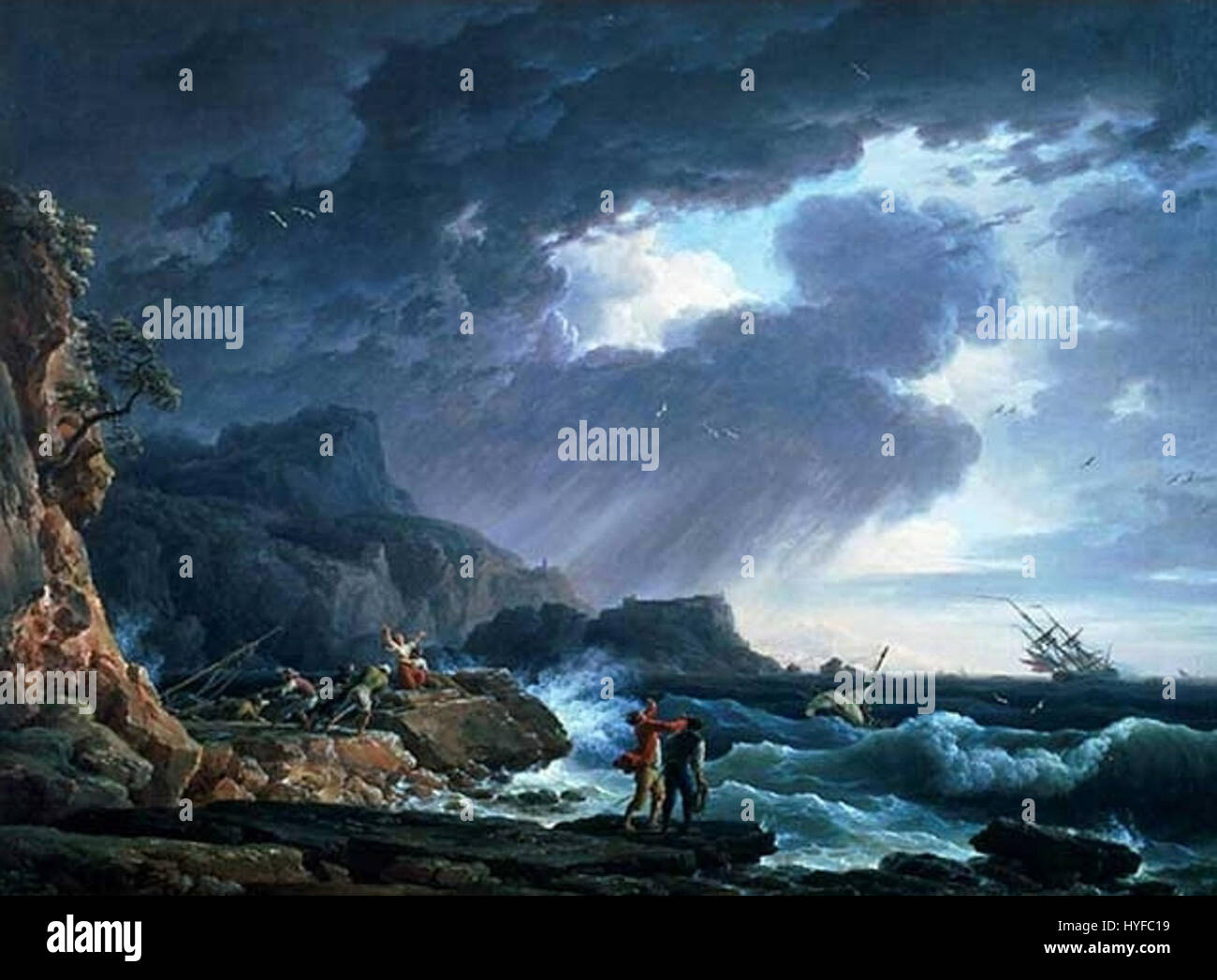 Vernet claude joseph hi-res stock photography and images - Alamy