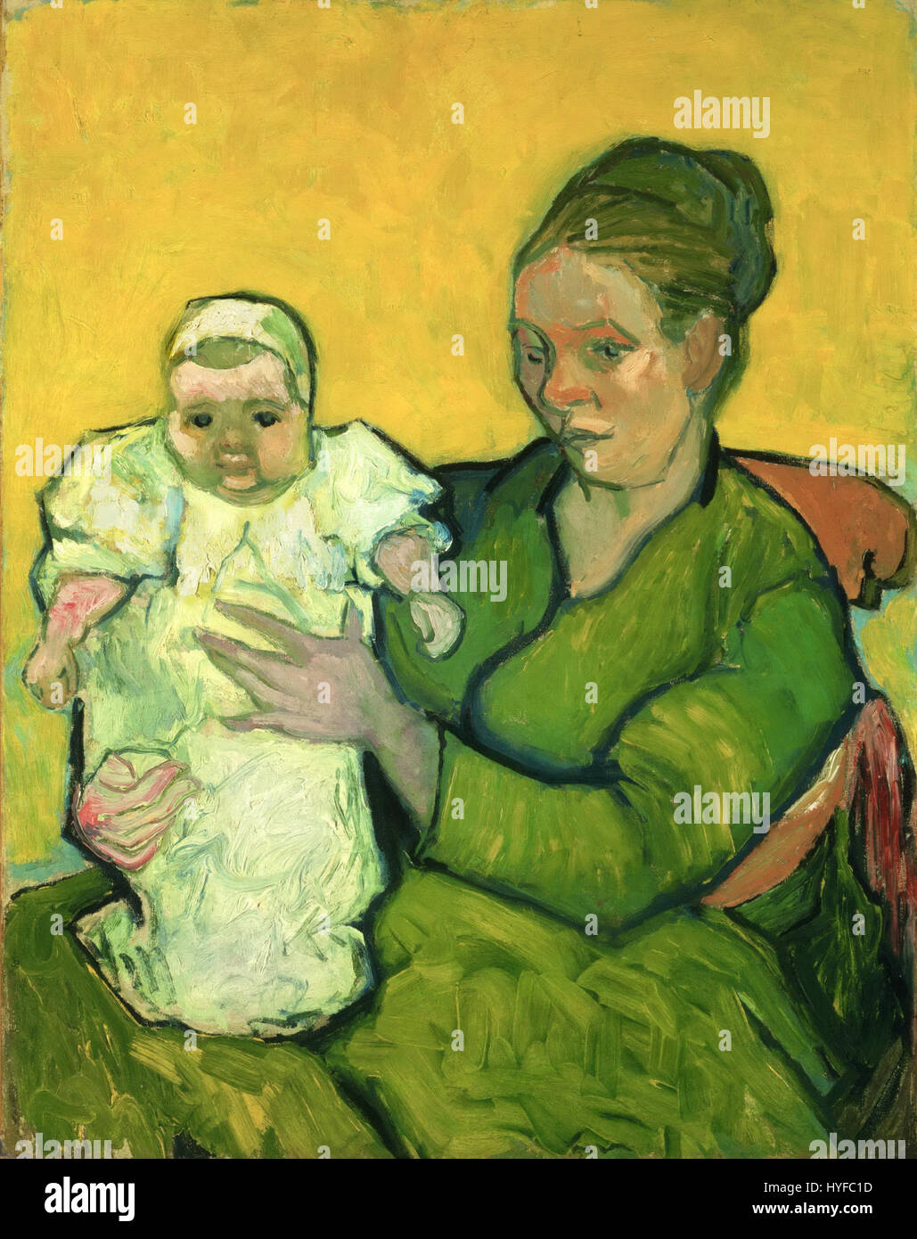 Vincent van Gogh's 'Portrait of Madame Augustine Roulin and Baby ...