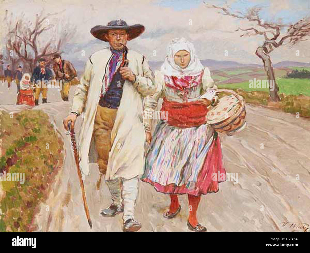 Vaclav Maly’s 'Moravians 040' depicts a historical moment in Moravian ...