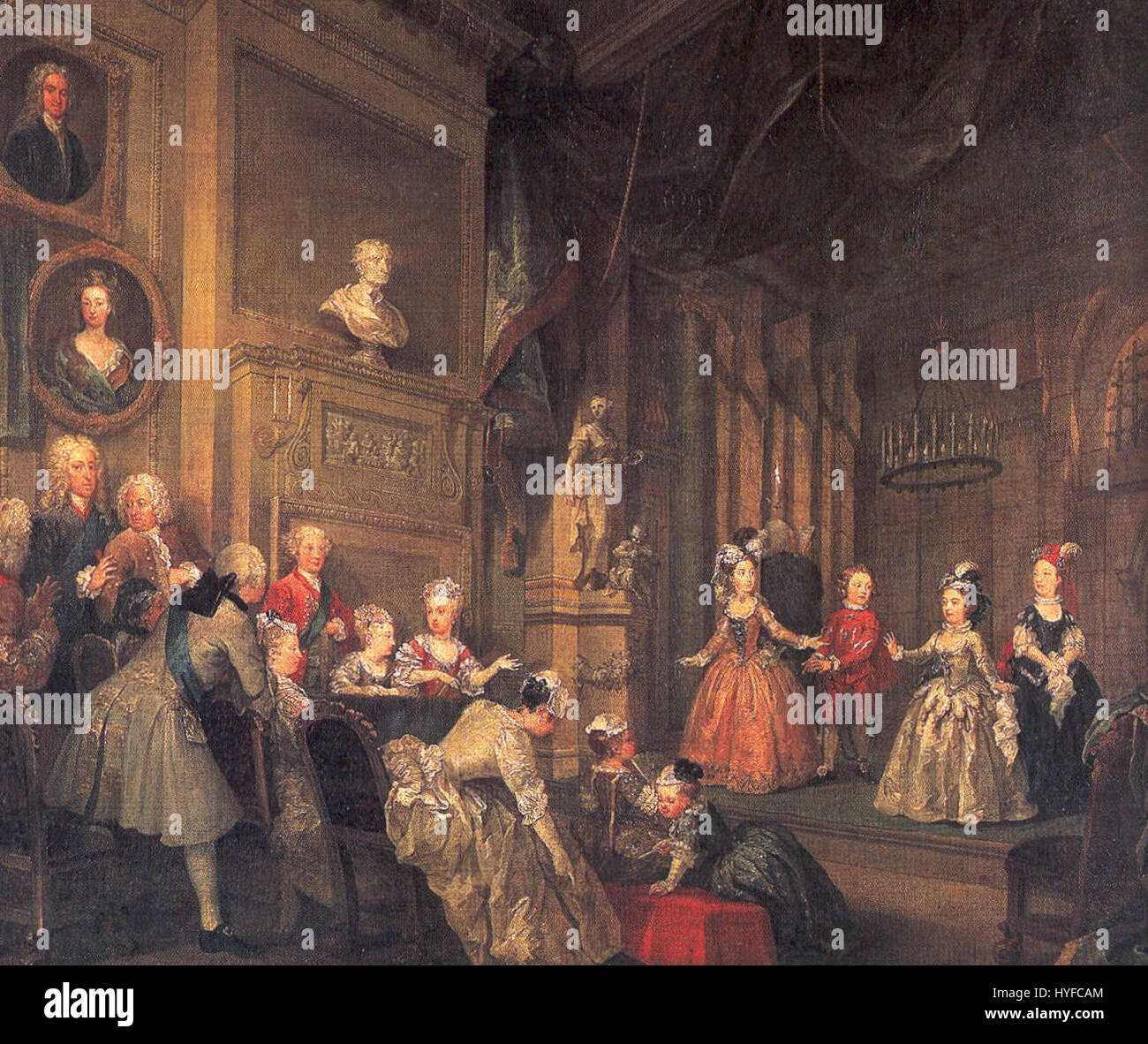 Theater scene 18th century hi-res stock photography and images - Alamy