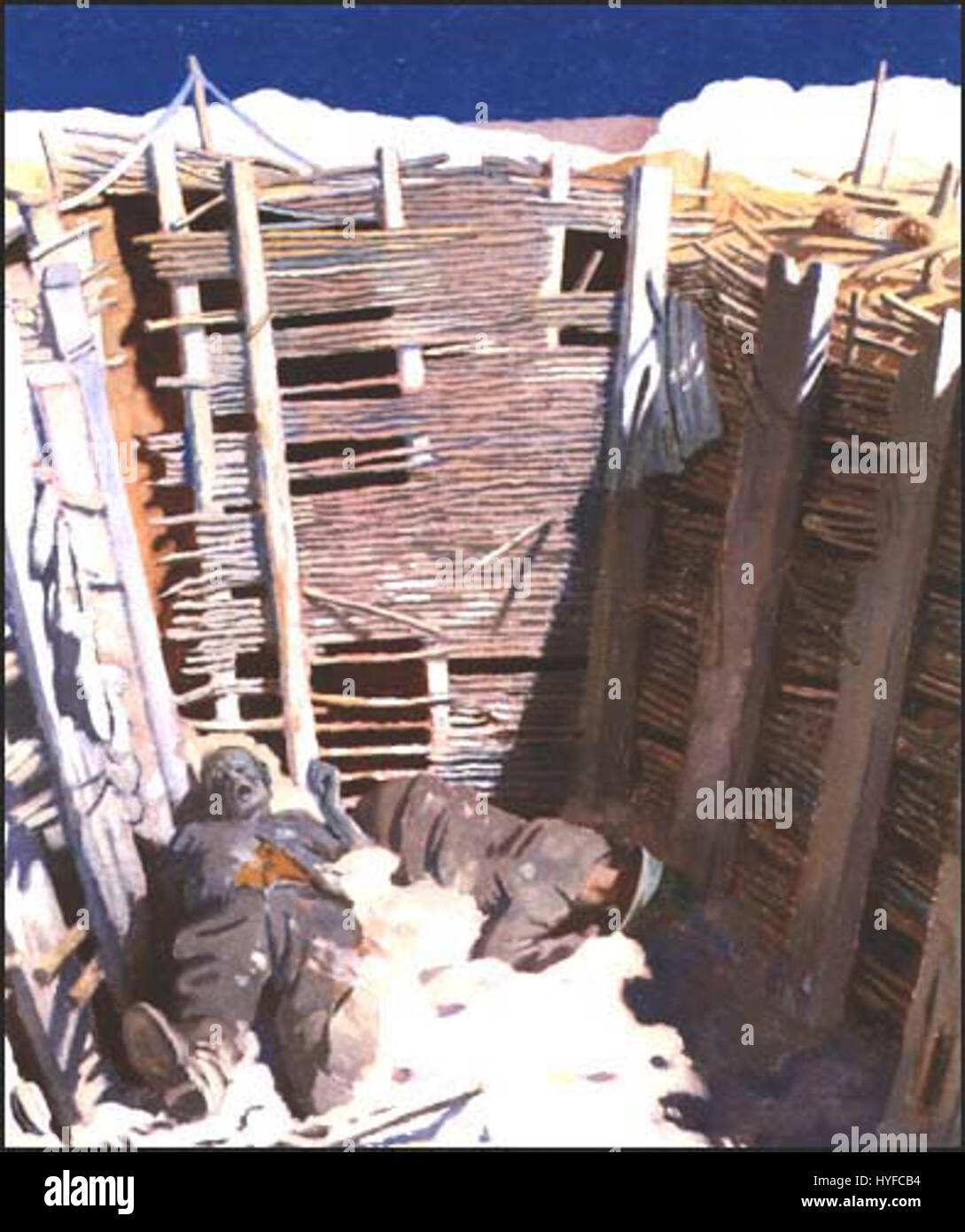 Horrors of trench warfare hi-res stock photography and images - Alamy