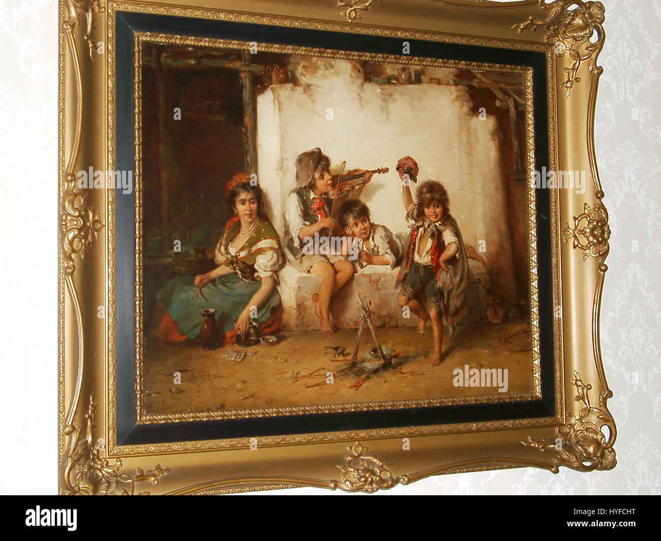 Human struggles in art hi-res stock photography and images - Alamy