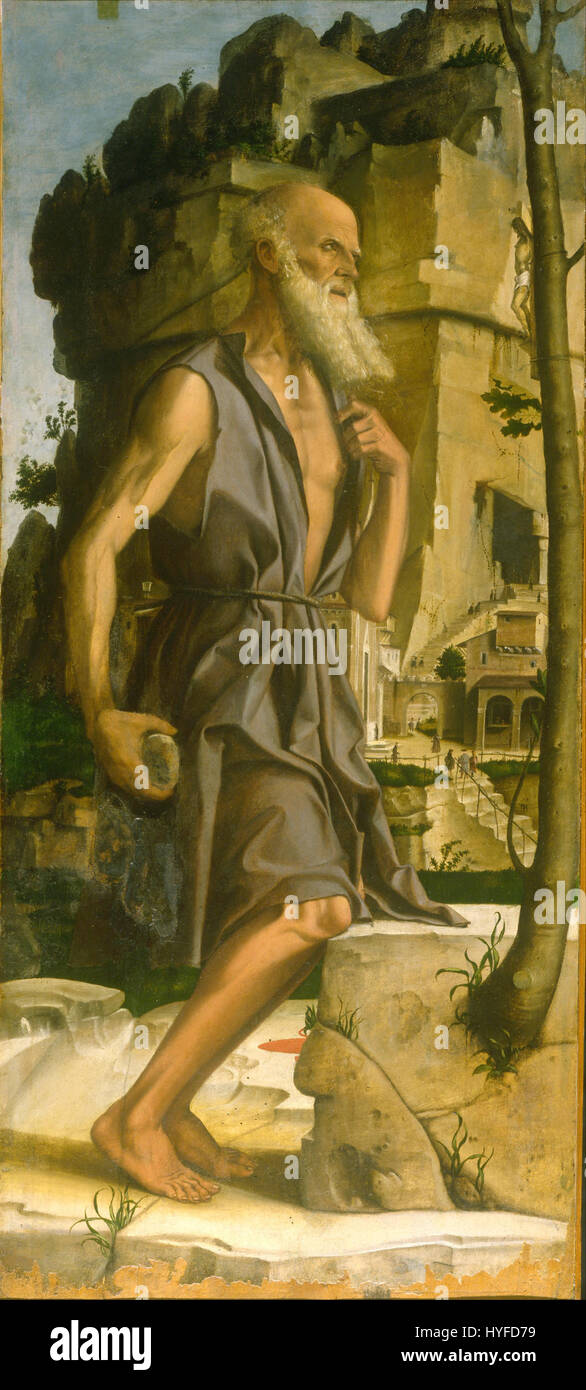 'Saint Jerome' is a painting by Italian Renaissance artist Bartolomeo ...