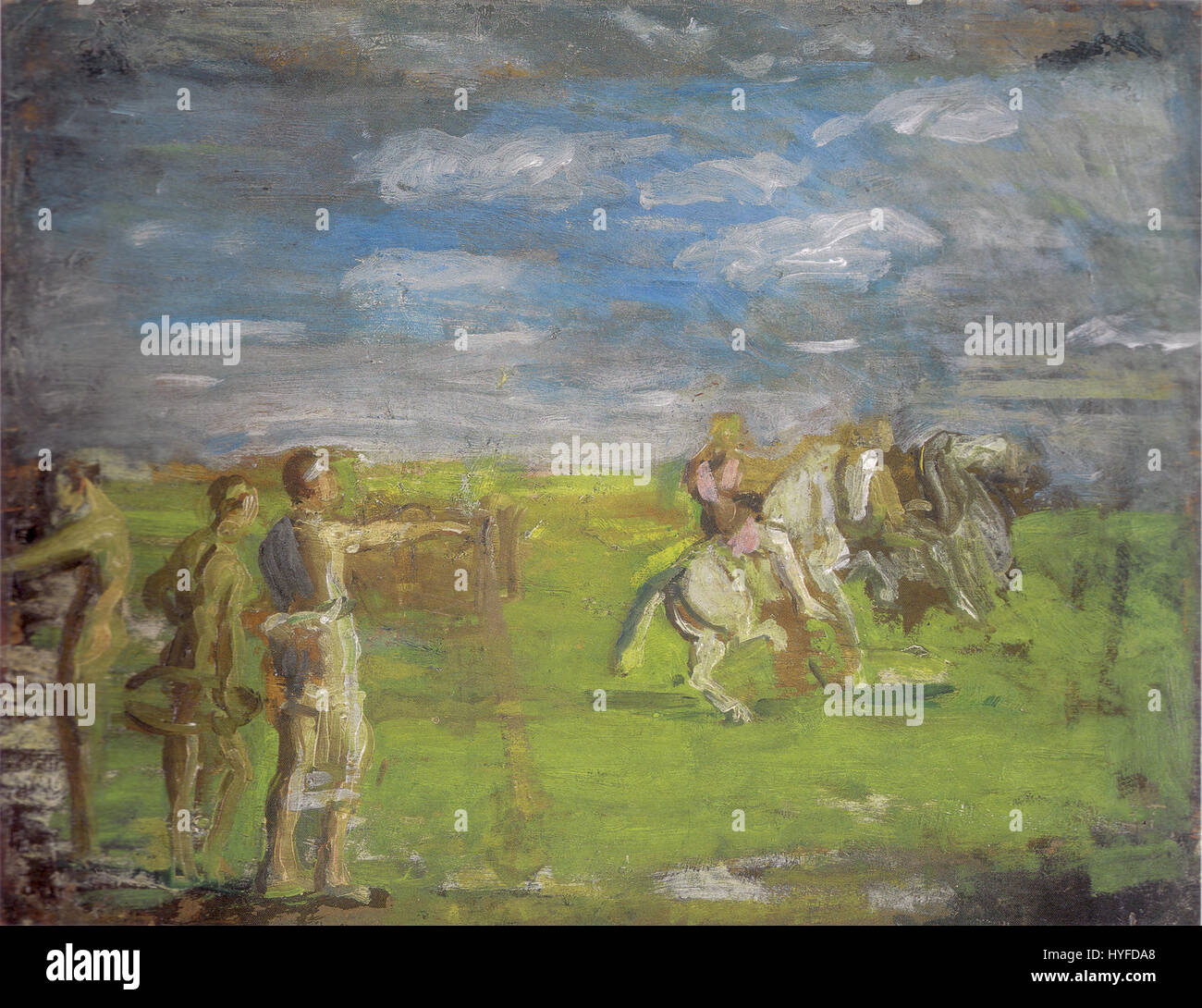 Phidias, the ancient Greek sculptor, is depicted studying the design ...