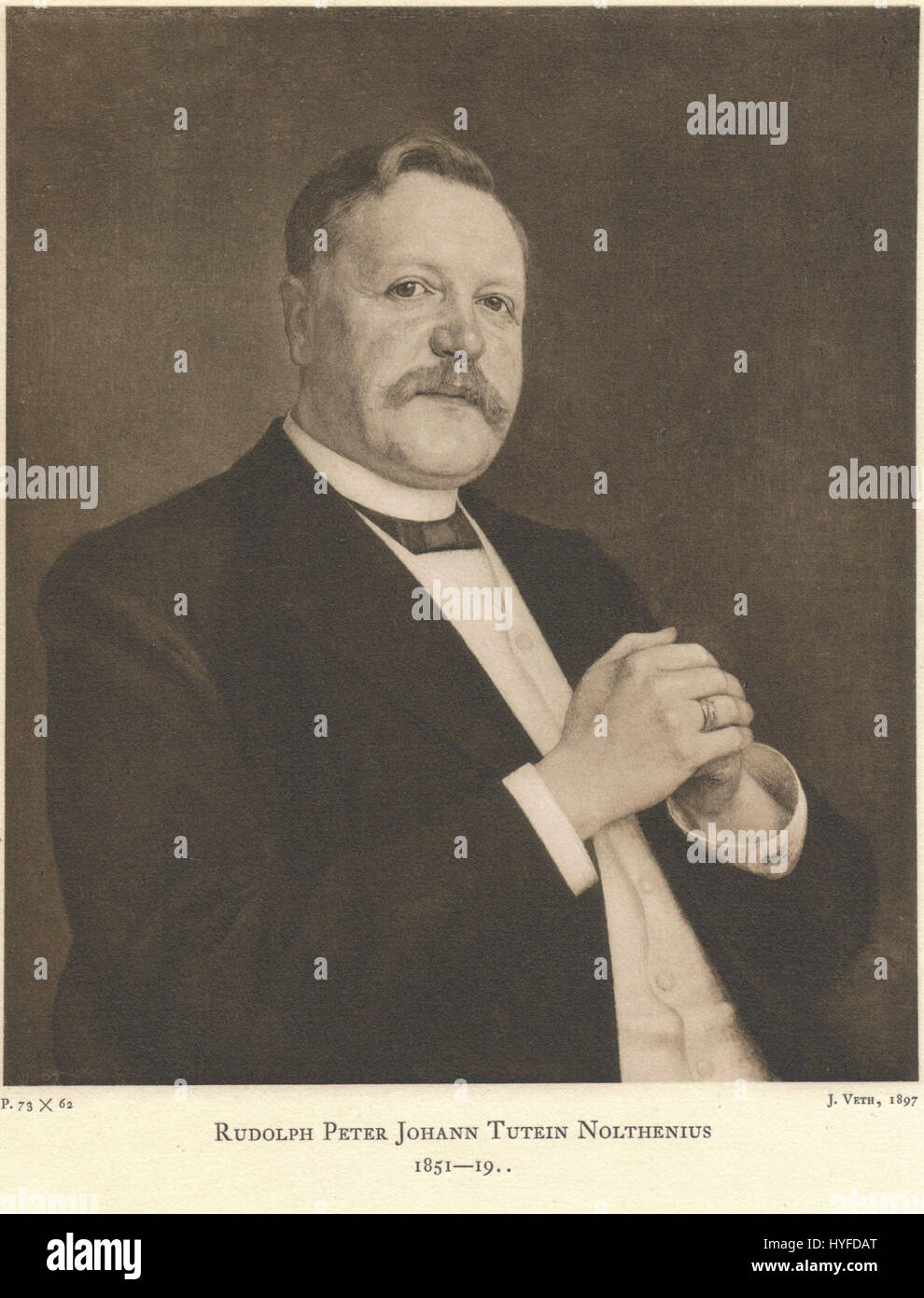 Rudolph Peter Johann Tutein-Nolthenius (1851–1939) was a prominent ...