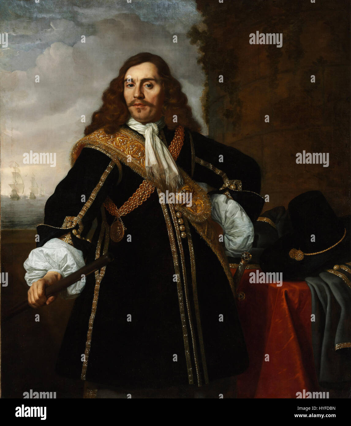 Bartholomeus van der Helst Portrait of Captain Gideon de Wildt Google ...
