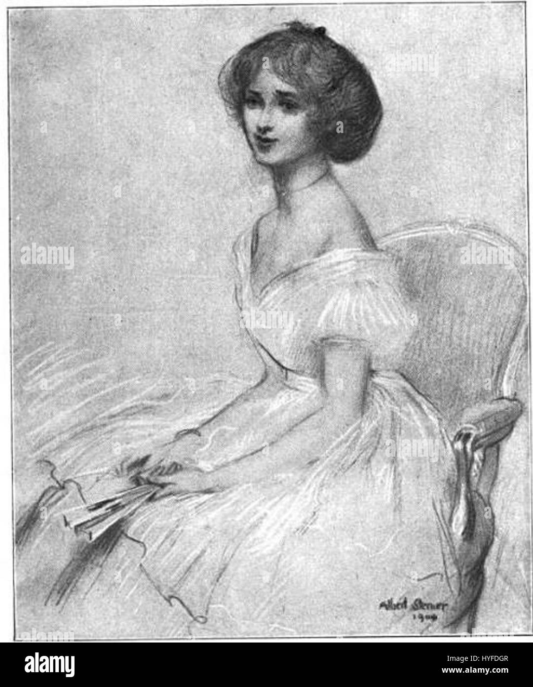 The frontispiece of the 1904 edition of 'The Marriage of William Ashe ...