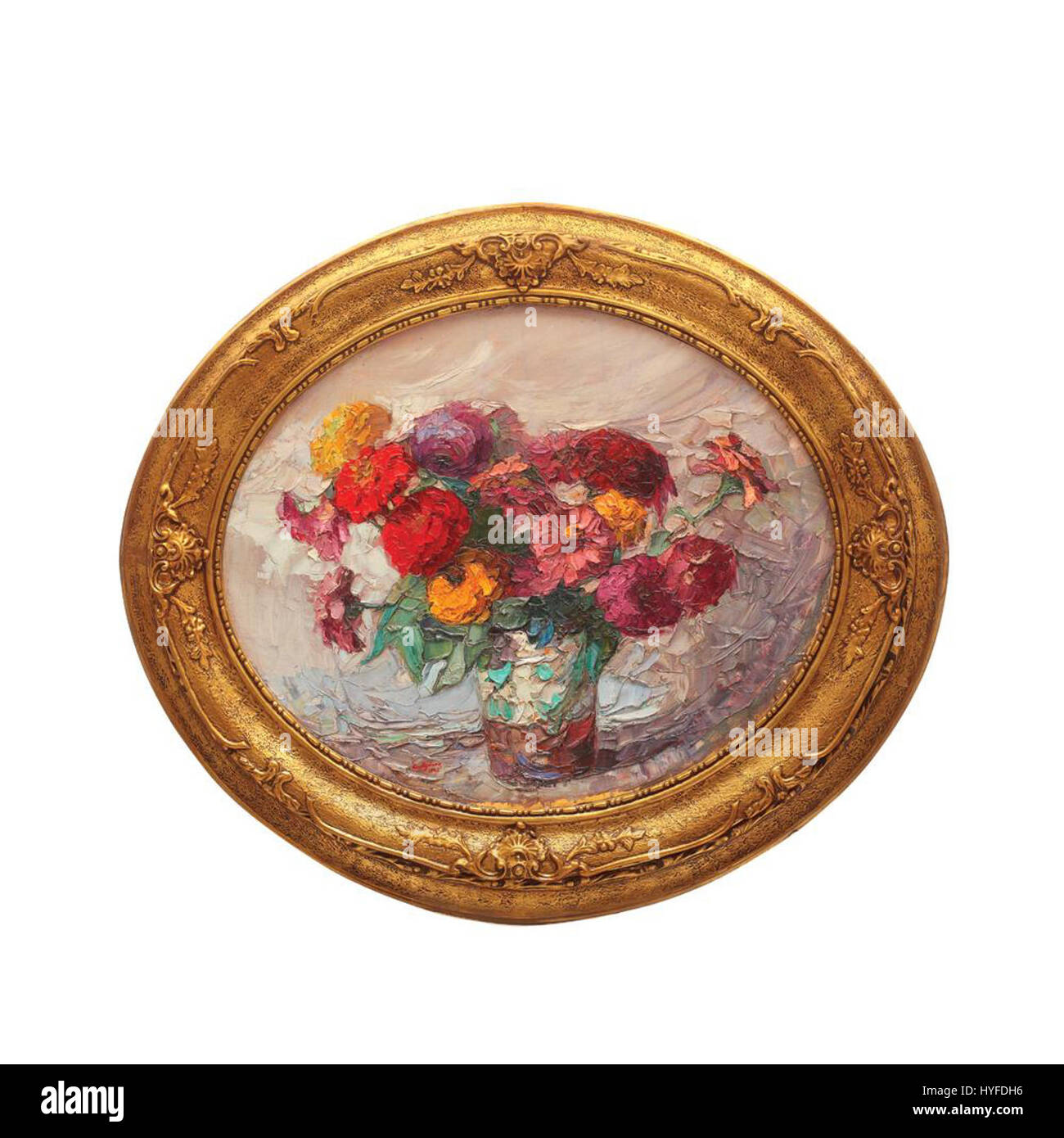 *Flori de vara* (Summer Flowers) by Petre Bulgaras captures the vibrant ...