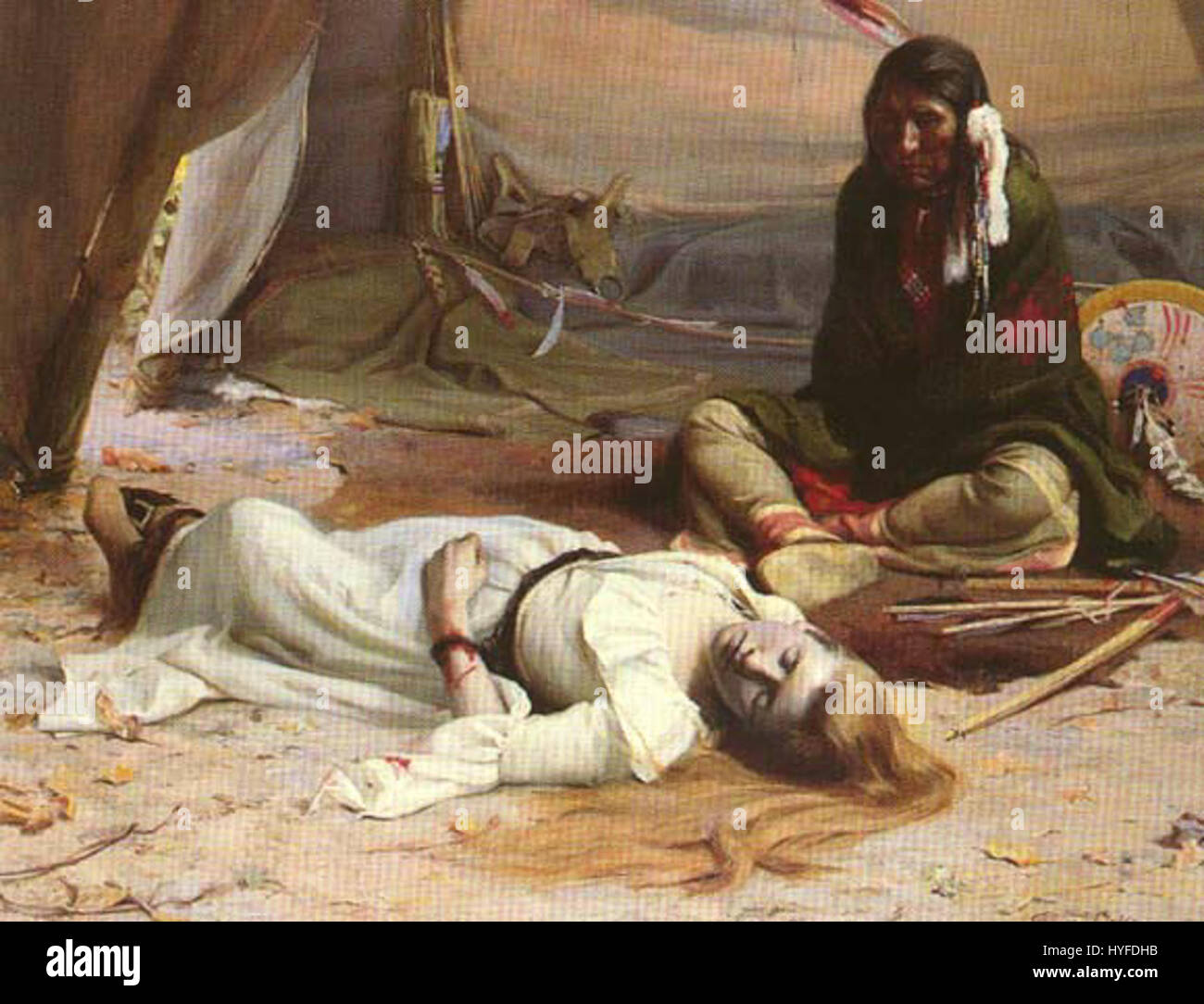 'The Captive' is a poignant artwork that reflects the theme of ...