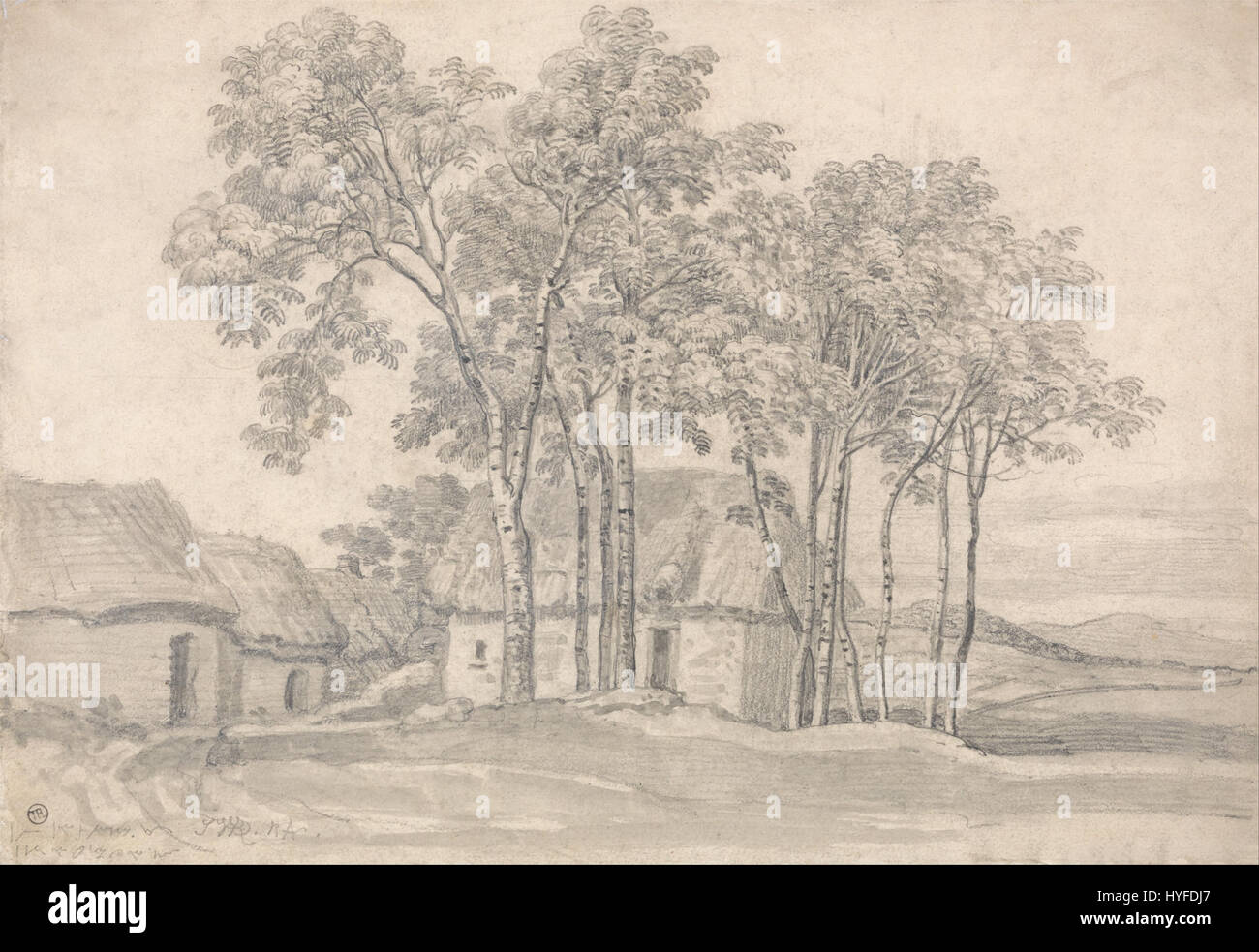 James Ward's *A Farm amongst Trees* is a pastoral landscape painting ...