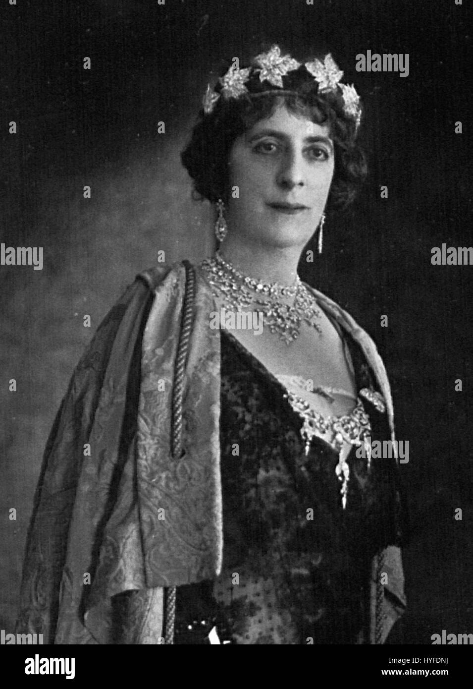 'Lady Byng' is likely a reference to a portrait or depiction of Lady ...