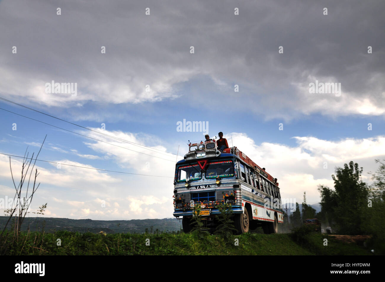 Kashmir Road Transport, Public Transport Bus (Photo Copyright © by Saji ...