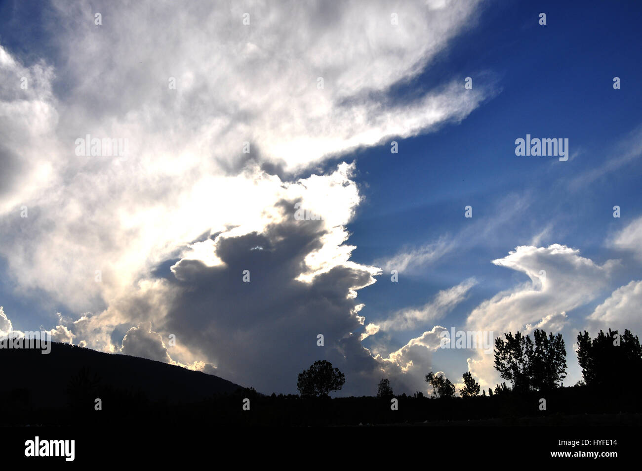 Kashmir Sky Cloud (Photo Copyright © by Saji Maramon Stock Photo - Alamy