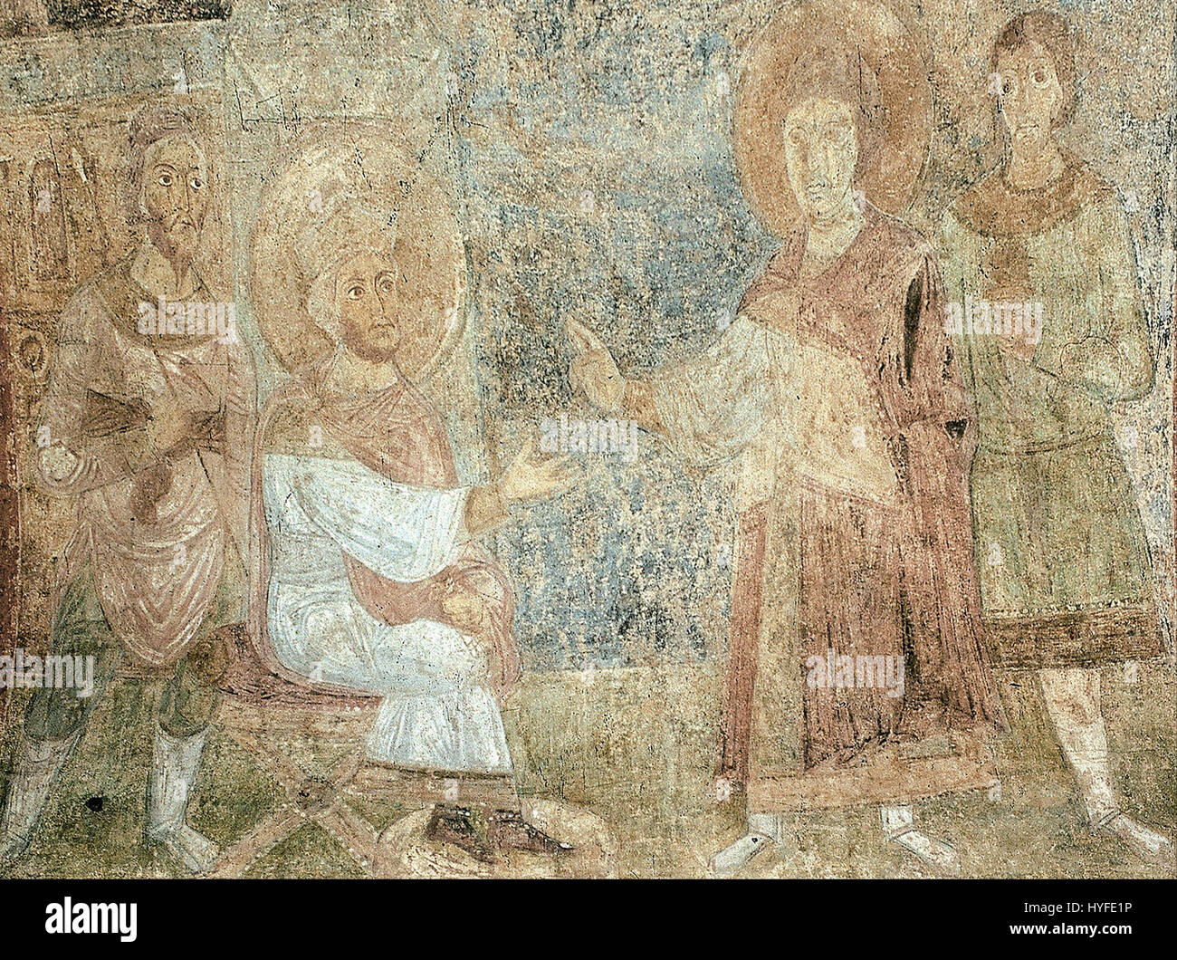 The painting 'The Inquisition of St. George' depicts the legendary ...