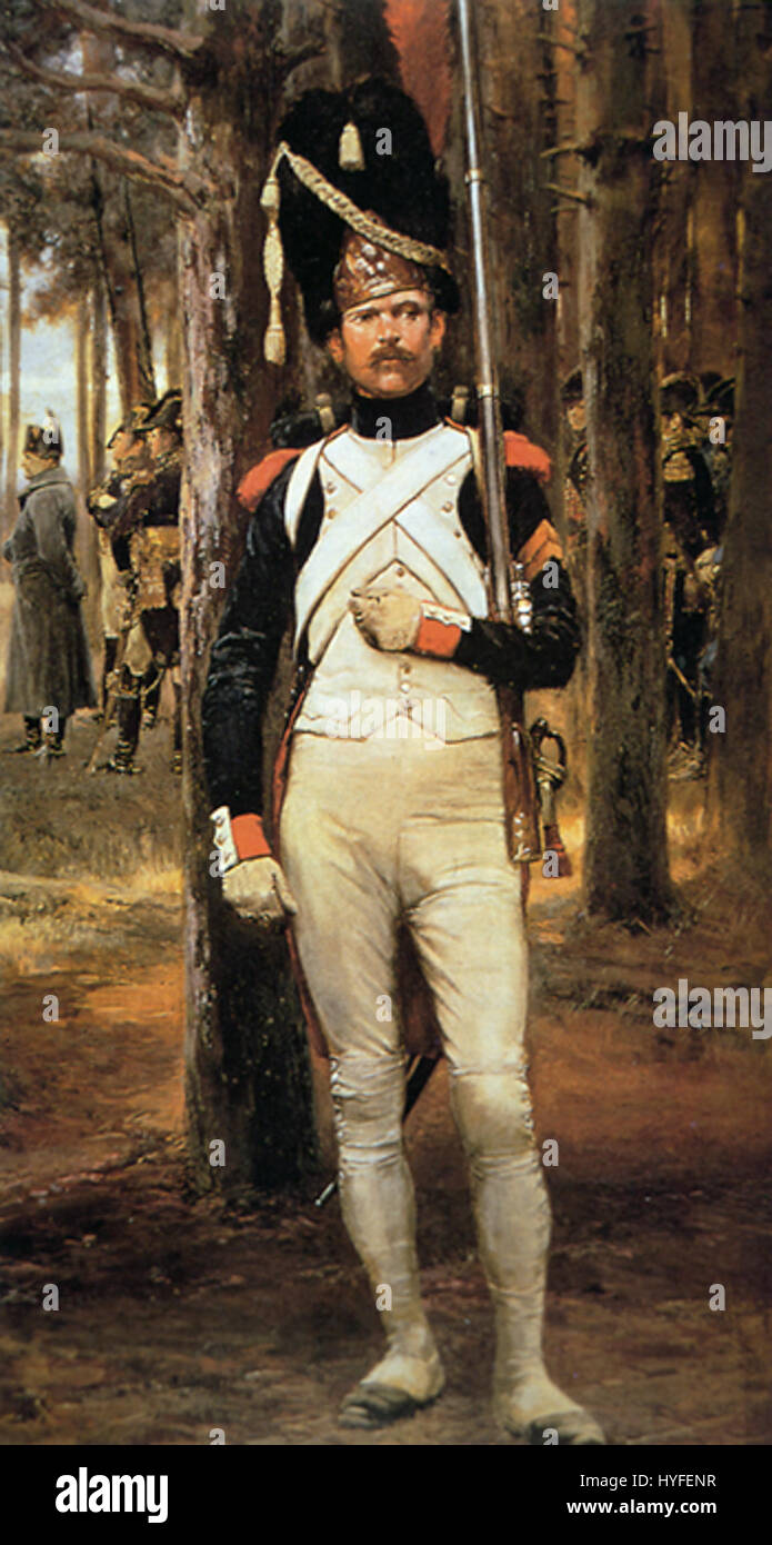 Napoleon old guard hi-res stock photography and images - Alamy