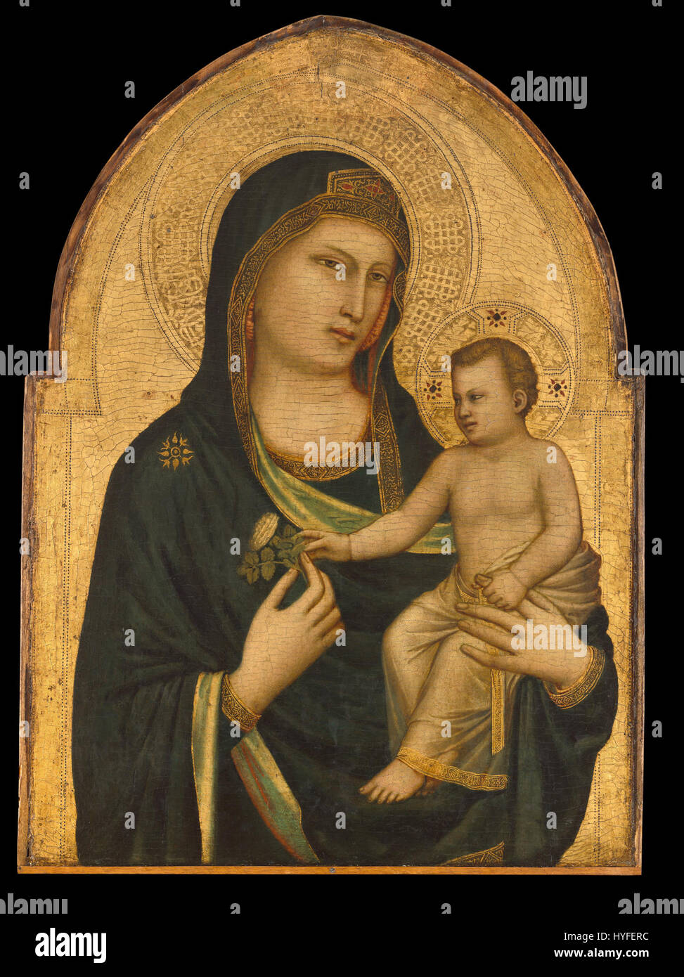 Florence giotto virgin and child hi-res stock photography and images ...