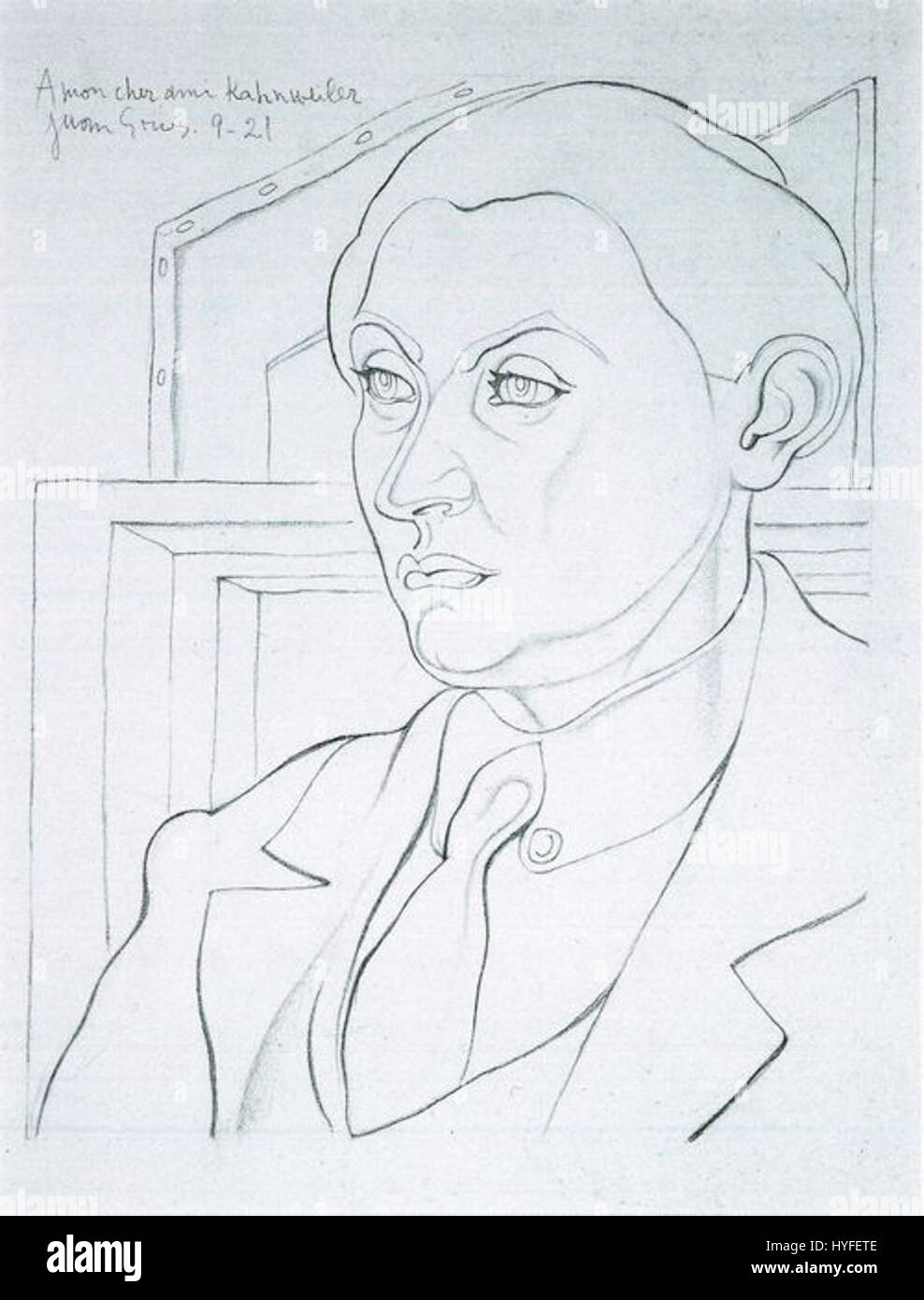 Portrait of daniel henry kahnweiler hi-res stock photography and images ...