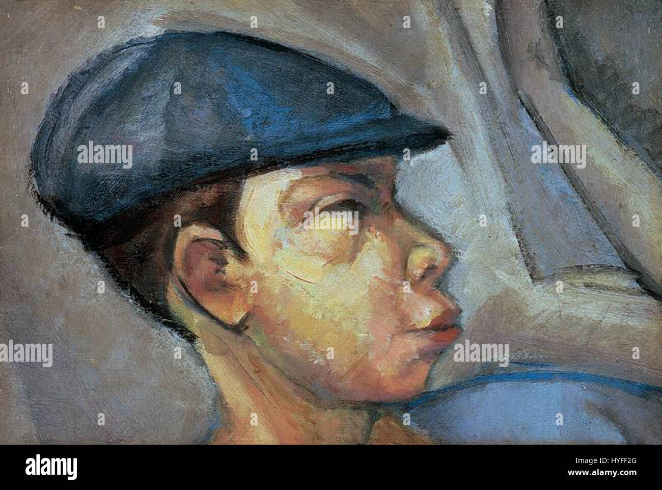 Self portrait with cap hi-res stock photography and images - Alamy