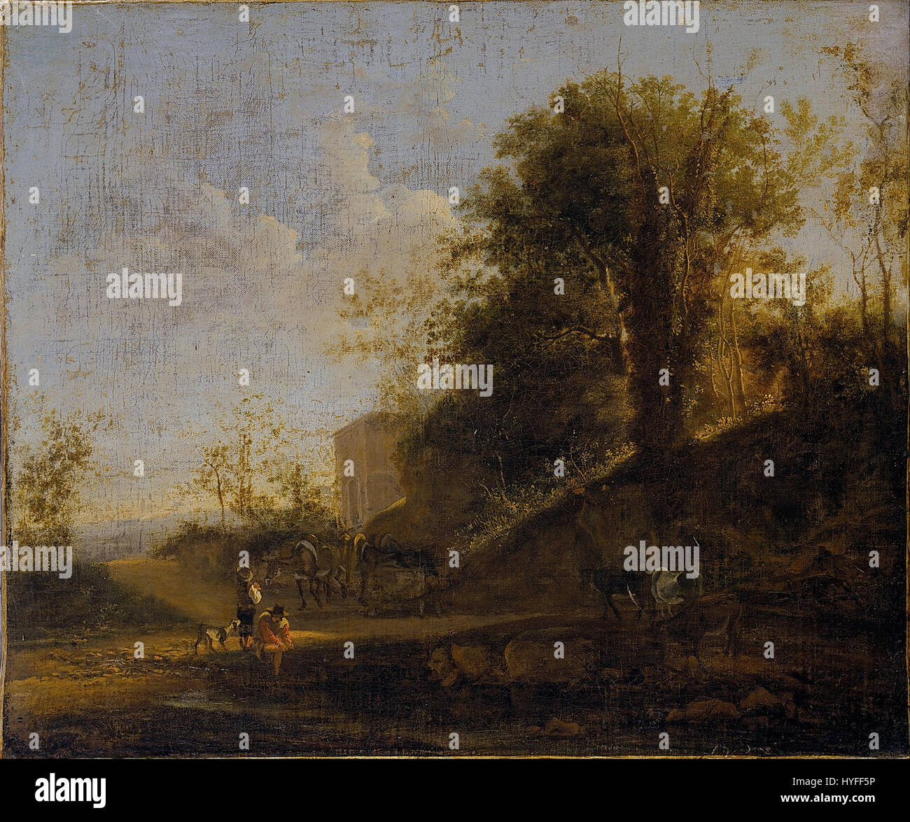 Jan Both was a Dutch Baroque painter known for his landscapes, often ...