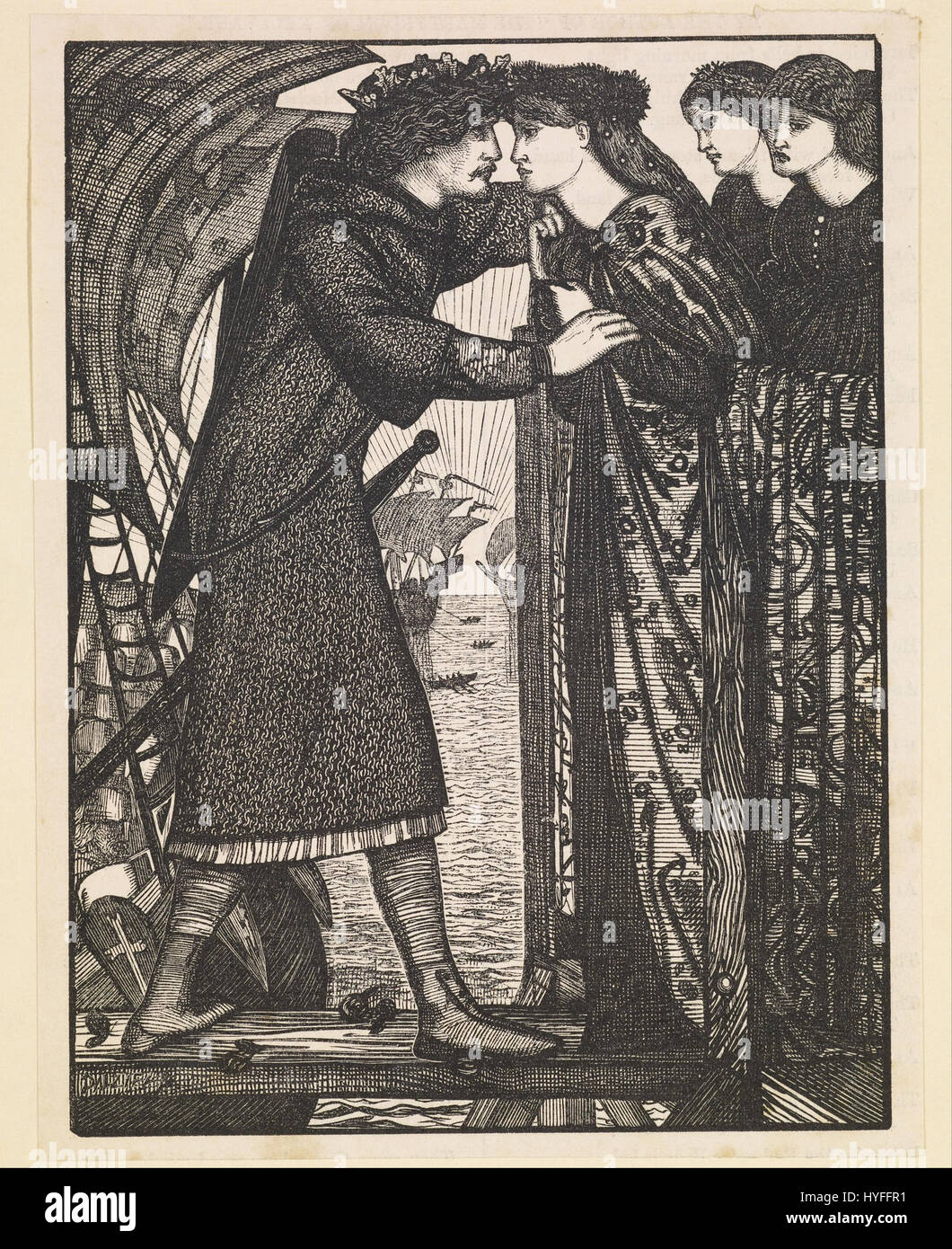 'King Sigurd the Crusader: A Norse Saga' is a painting by Edward Burne ...