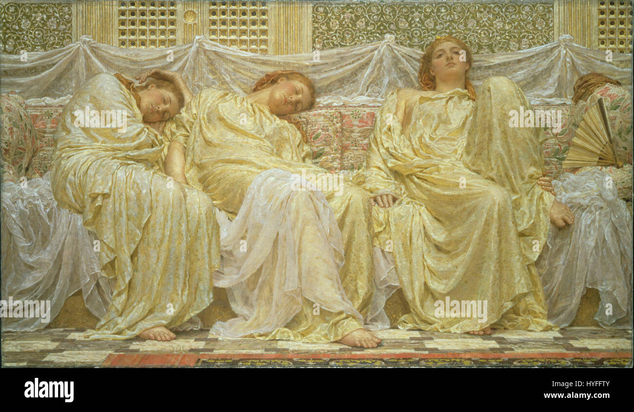 Albert joseph moore work of art hi-res stock photography and images - Alamy
