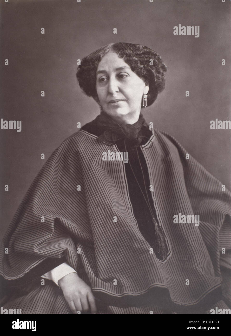 Photographer Nadar's portrait of George Sand, a French writer, captures ...