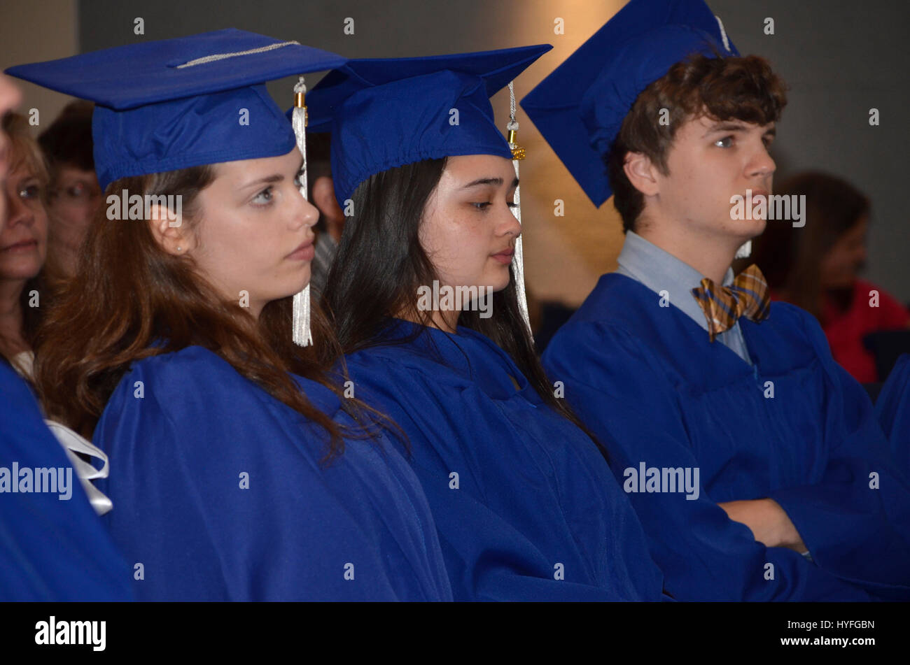 High school graduates Stock Photo - Alamy
