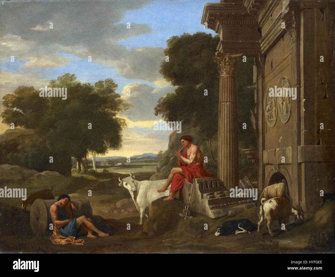 Mercury and argus story hi-res stock photography and images - Alamy