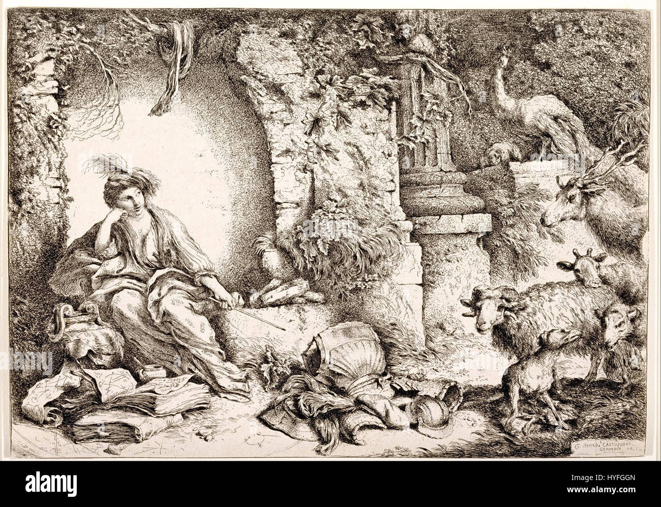 Circe changing ulysses men hi-res stock photography and images - Alamy