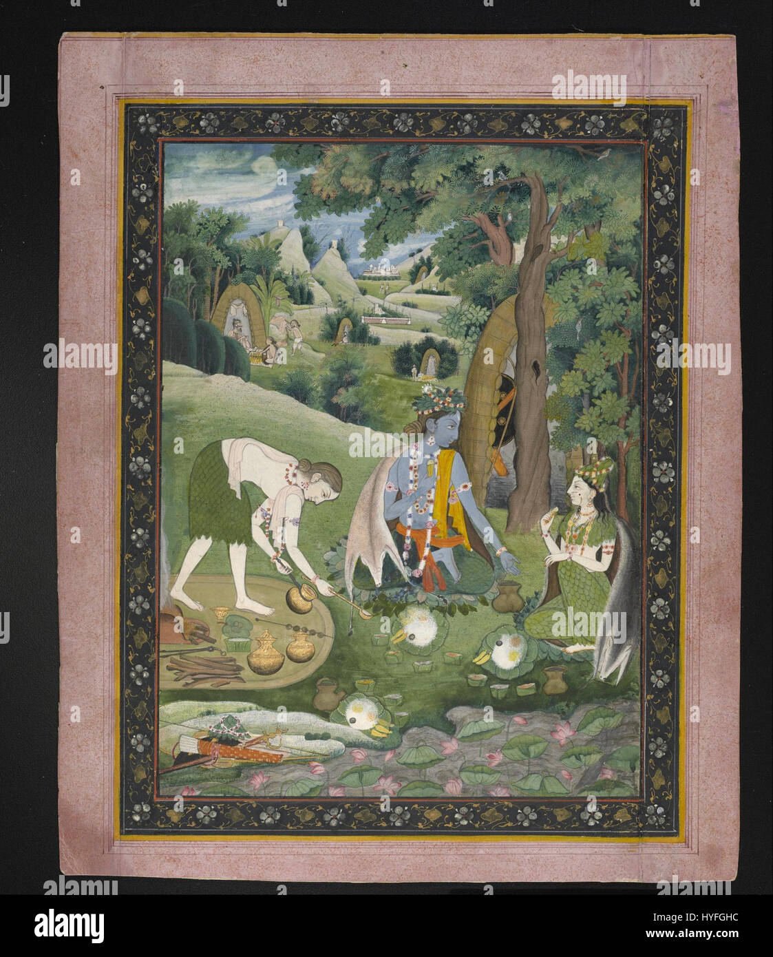 Rama sita in exile hi-res stock photography and images - Alamy