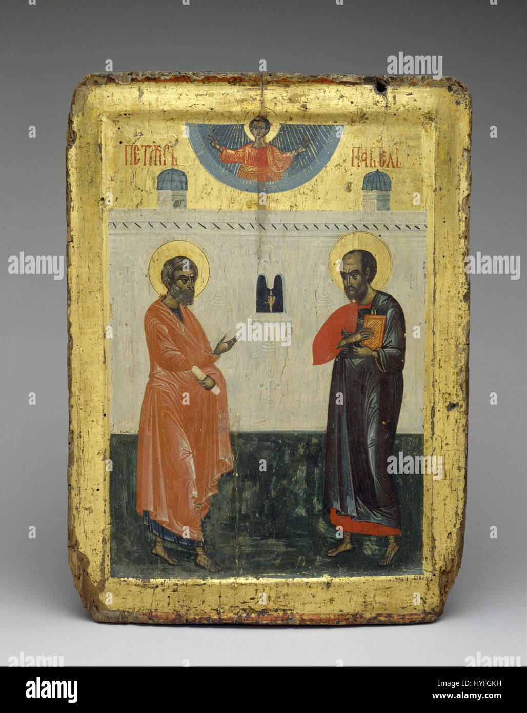 The *Unknown Cretan Saints Peter and Paul* is a religious icon ...