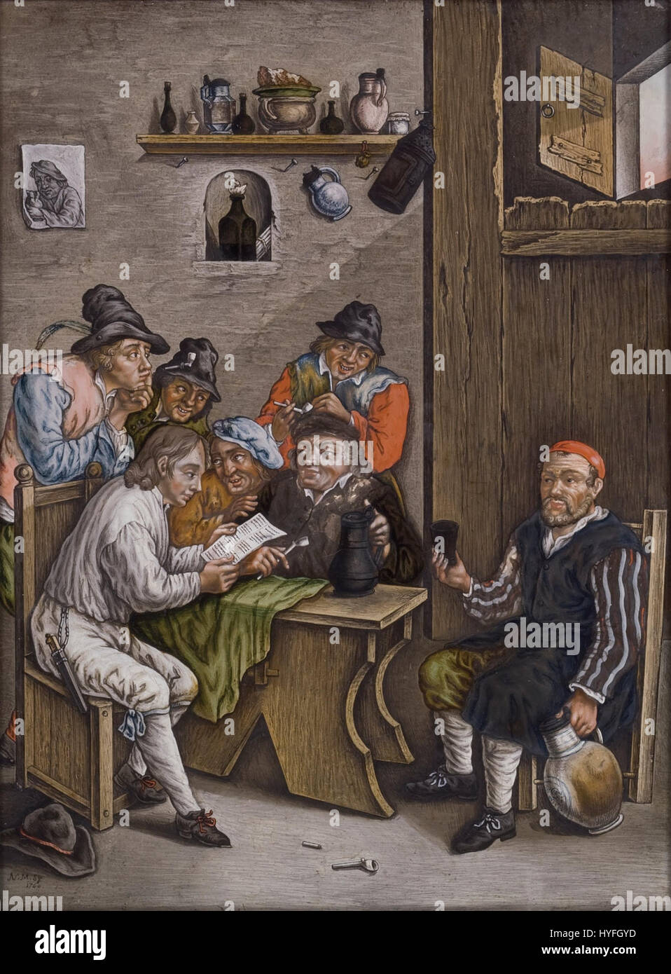 This piece by Nikolaus Michael Spengler, a German artist, involves ...
