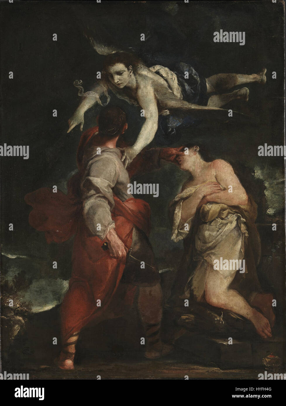 'The Sacrifice of Abraham' by Giuseppe Maria Crespi is a Baroque ...