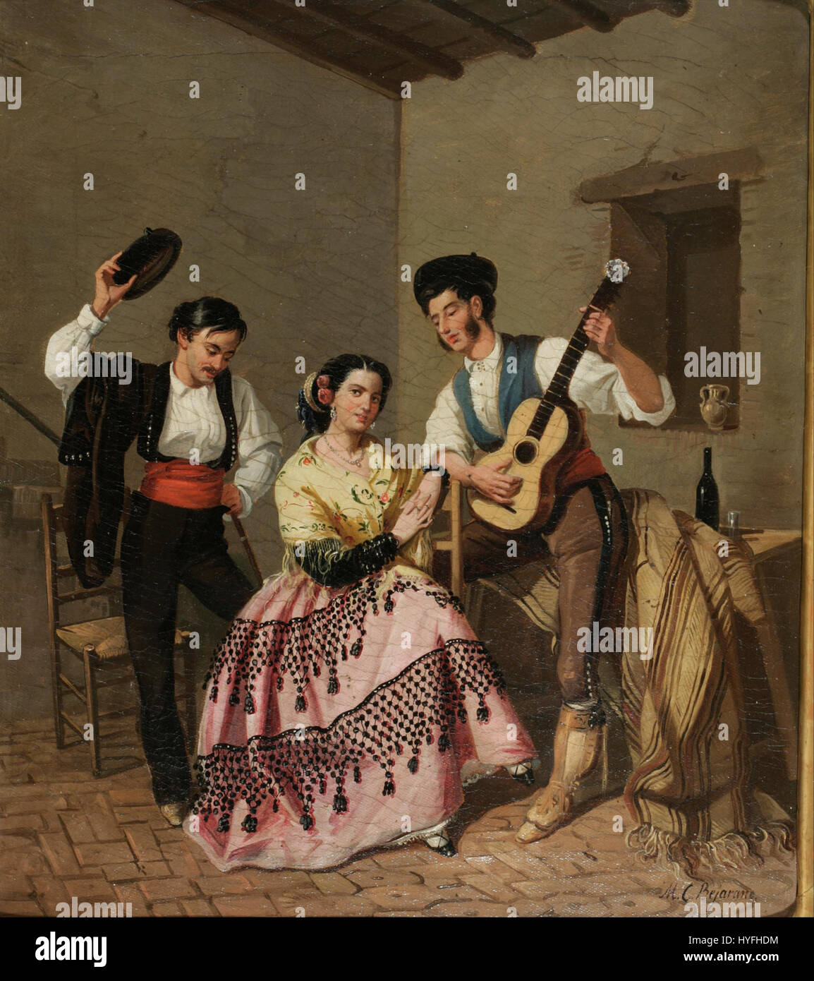 'La Copla' by Manuel Cabral is a piece of art that highlights the theme ...