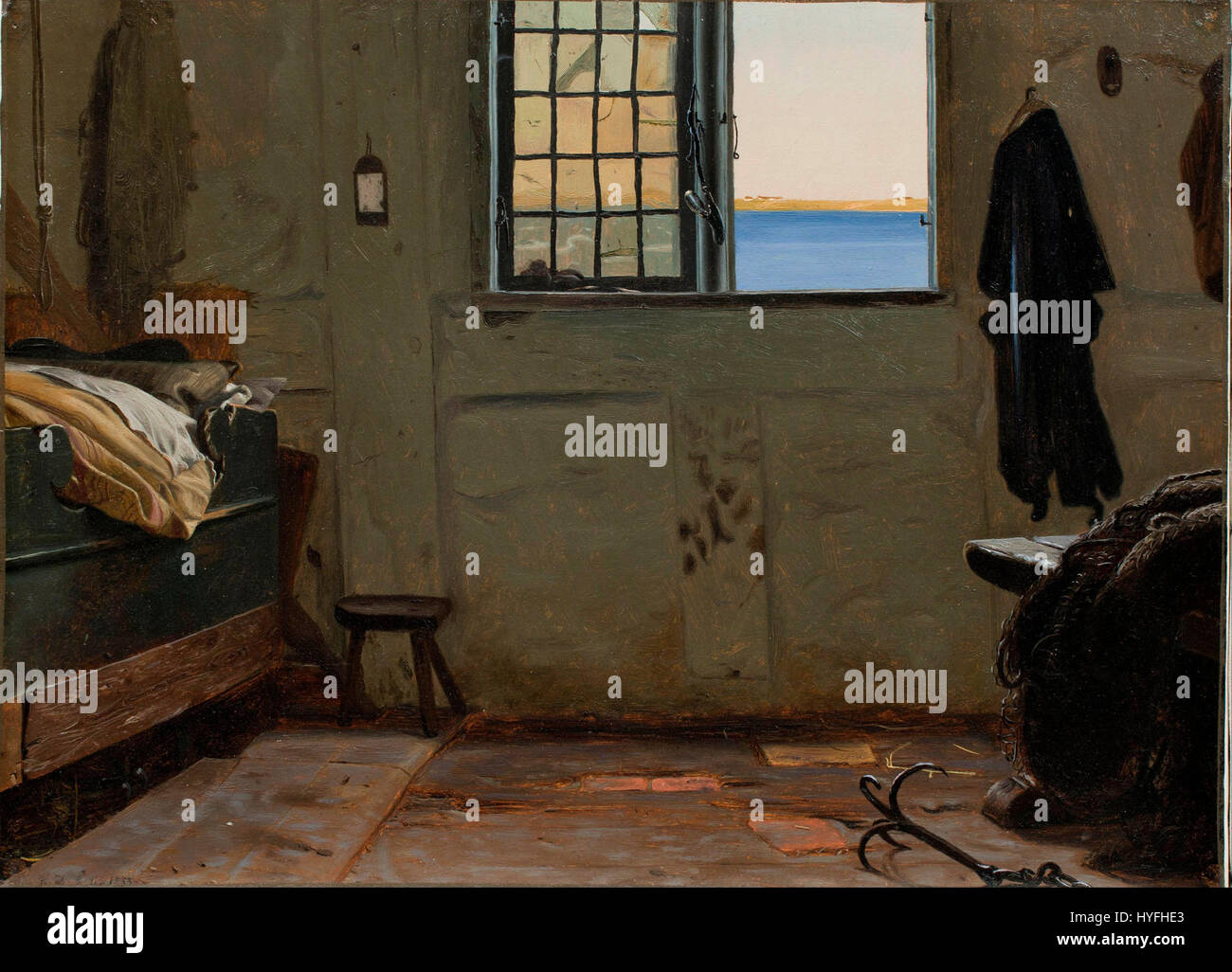 'A Fisherman's Bedroom' by Christen Dalsgaard portrays a humble ...