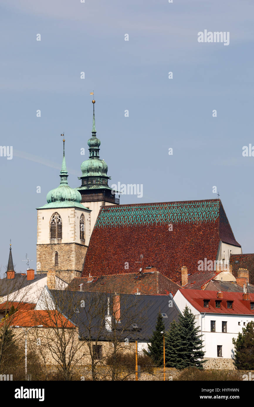 Church of St. James the Greater in Jihlava is a three-aisled hall ...