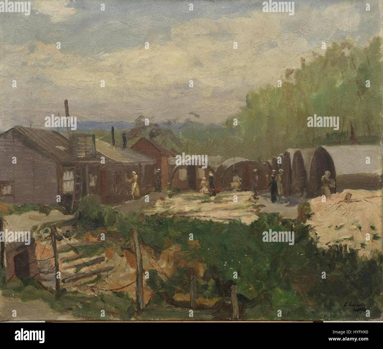 *VAD in France* by John Lavery depicts a scene from World War I ...