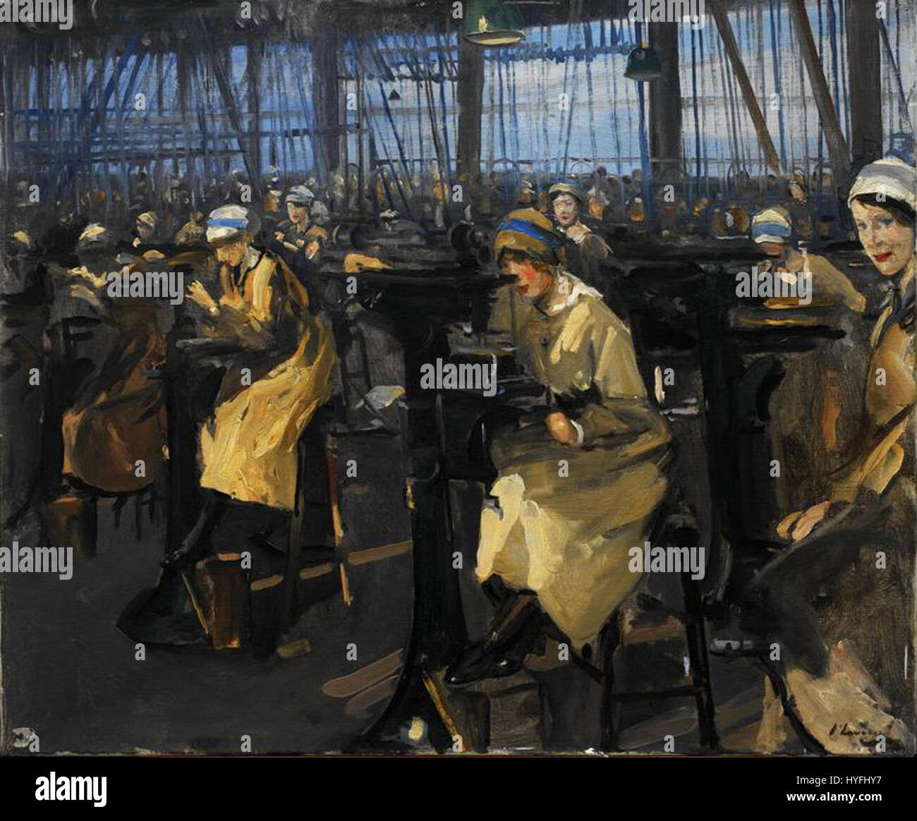 Industrial revolution factory workers hi-res stock photography and ...