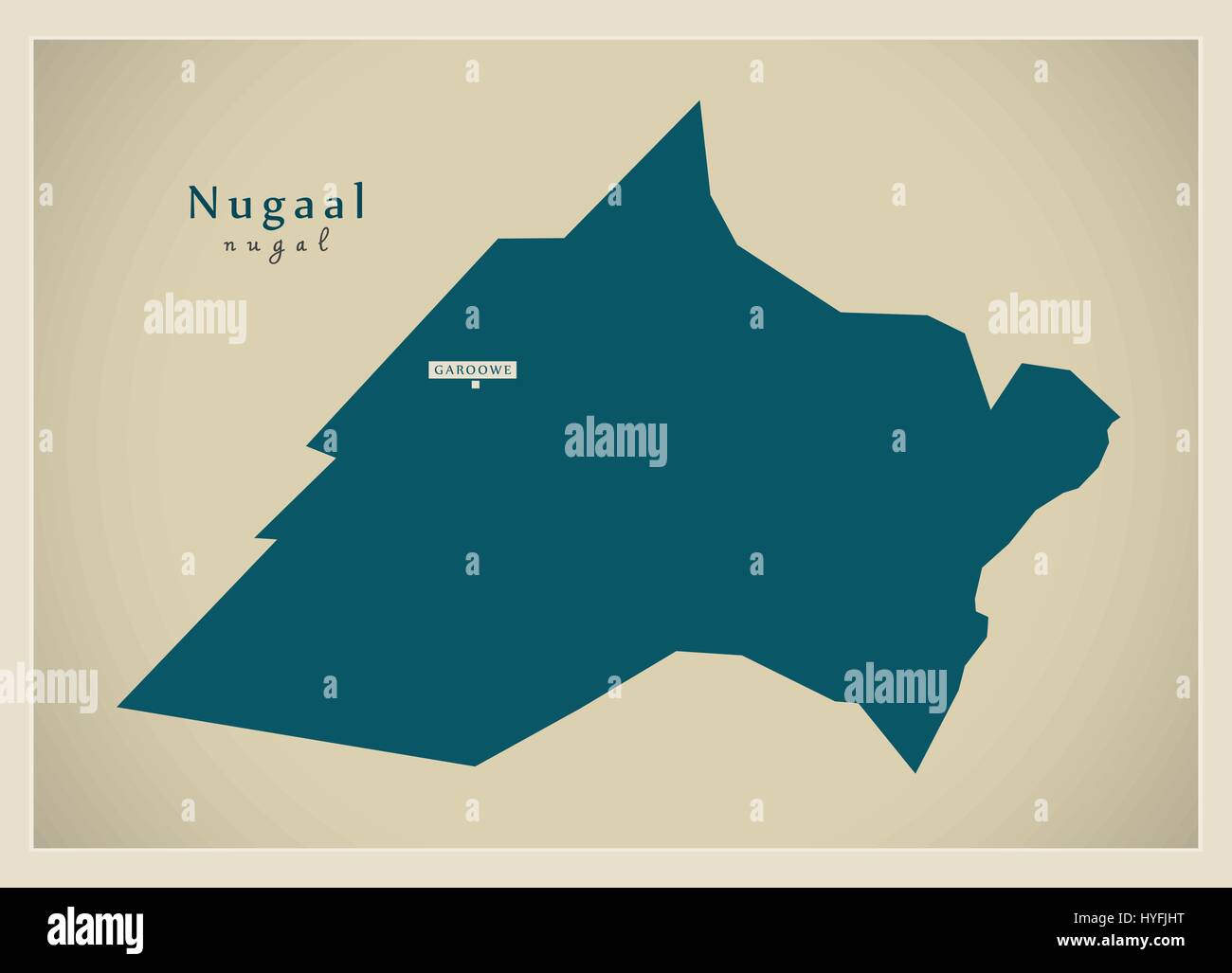 Map of nugaal Stock Vector Images - Alamy