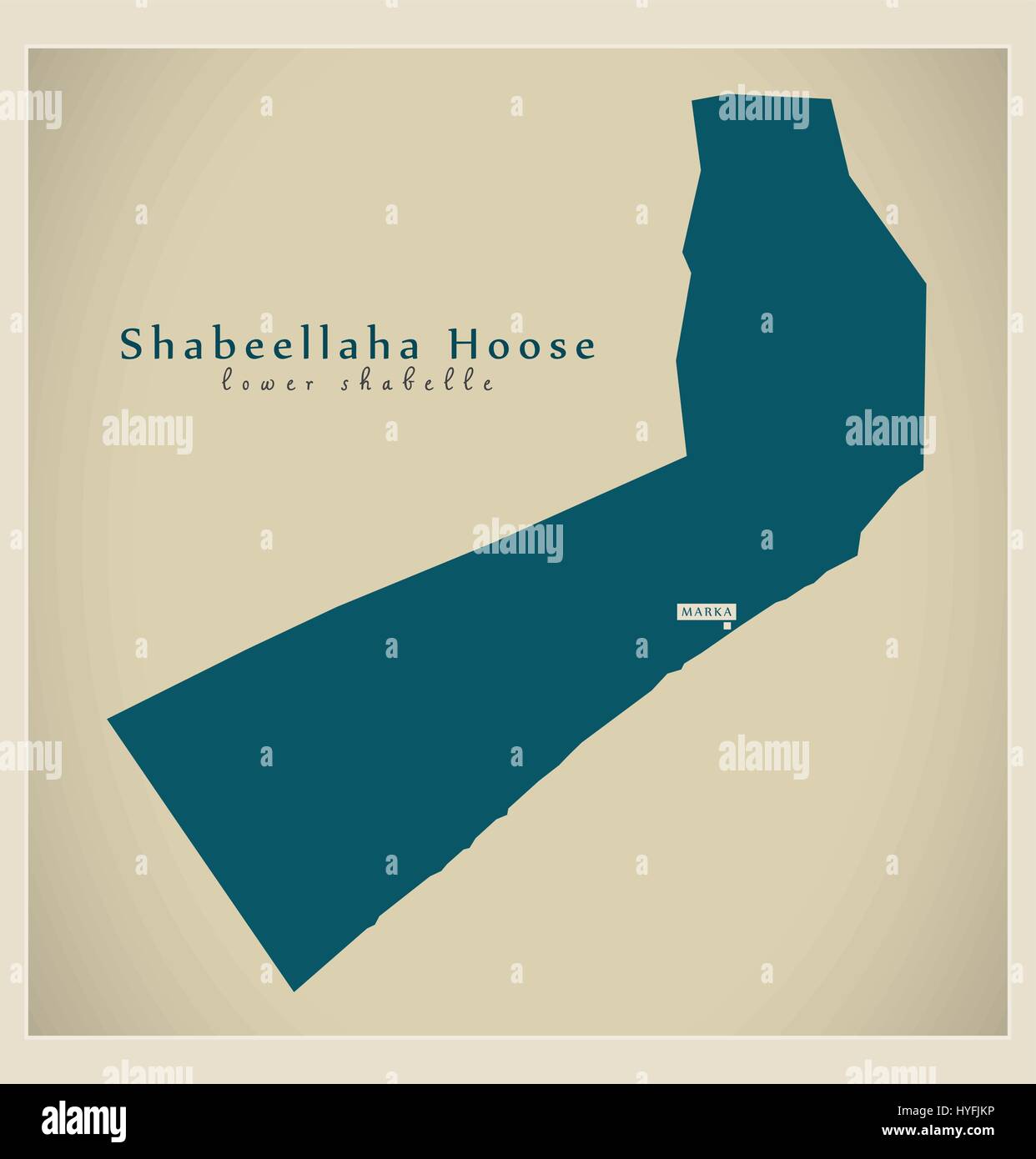 Lower shabelle region Stock Vector Images - Alamy