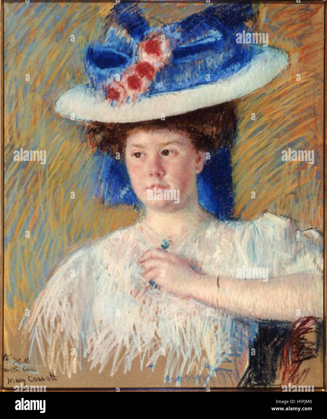 Portrait of Helen Sears, Daughter of Sarah Choate Sears by Mary Cassatt ...