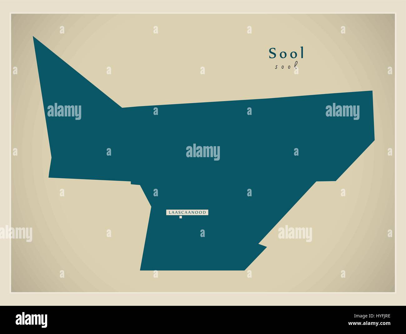 Vector map of sool hi-res stock photography and images - Alamy